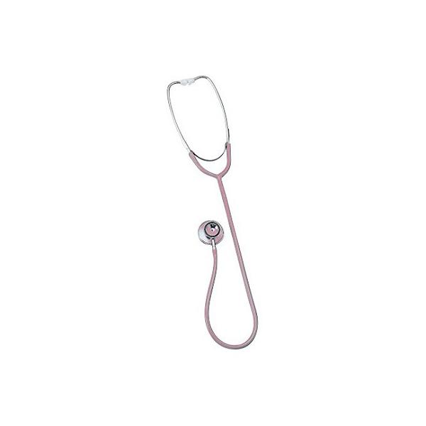 ●ダブルタイプは、高音（呼吸音）および低音（心音）を聴くのに便利です。●振動板にはガラスエポキシを採用しましたので、音響特性に優れています。■商品仕様材質：振動板／ガラスエポキシ、ビノーラル（耳管）／真鍮クロームメッキ、R-100・チェスト...