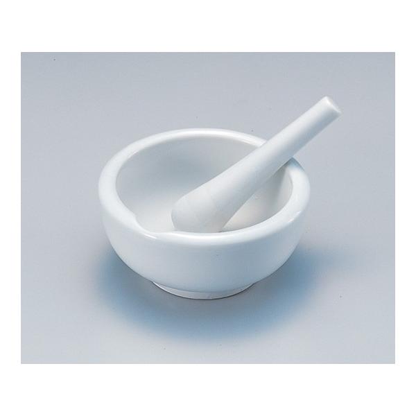 ■商品仕様サイズ(外寸×内寸×高さ×深さ)(ｍｍ)：φ150×φ130×80×70化学組成：SiO2／67.7％、Al2O3／18.6％乳棒付き（長さ：約150mm）※乳鉢、乳棒はセラミックス製品のため、表記中の仕上がり寸法には若干の誤差が...