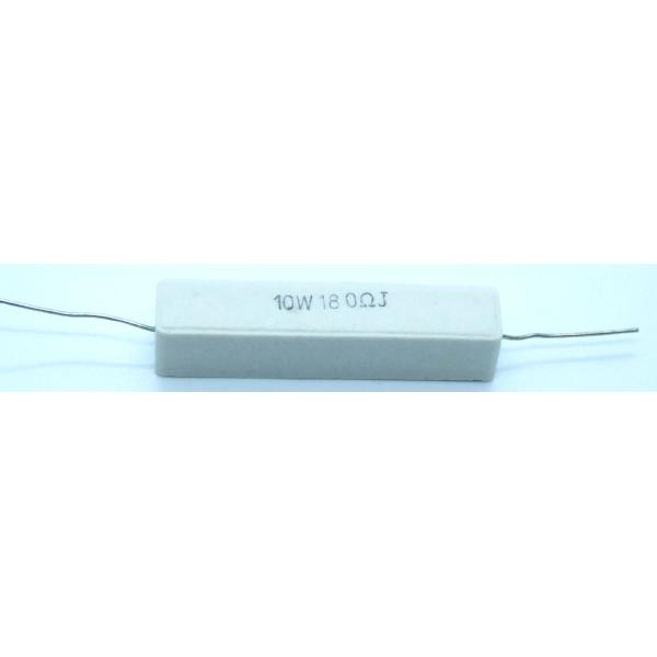 セメント抵抗10w180Ω 1個です。ヤフオクのお客様：複数件ご購入の方はヤフーショッピングよりご購入をお願い致します。現在、火曜と木曜の発送は翌日の午後に発送作業を行っておりますが、到着日は変わりませんのでご理解の程宜しくお願い致します。...