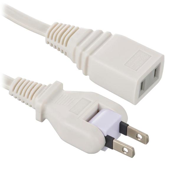 【 特 長 】● 難燃・耐熱ボディ：コンセント周りに熱に強いPBT樹脂使用● 丈夫な二重被ふくコード：導線の二重被ふくでコードの強度を向上● フリープラグ：ストレートプラグ＆Lプラグ両用、耐トラッキング絶縁カバー付● カラーは白【 仕 様 ...