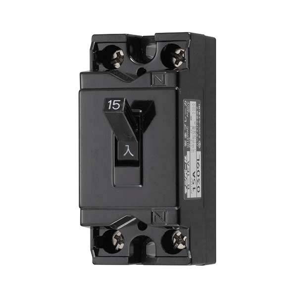 【 特 長 】●住宅用分電盤、標準分電盤などの組み込み用として、また小容量負荷などにご利用いただける遮断器です。●設置用のビス2本付きです。【 仕 様 】■ 適合電線：φ1.6~φ2.6Cu（銅）／5.5mm2■ 端子仕様：ソルダレス端子（...