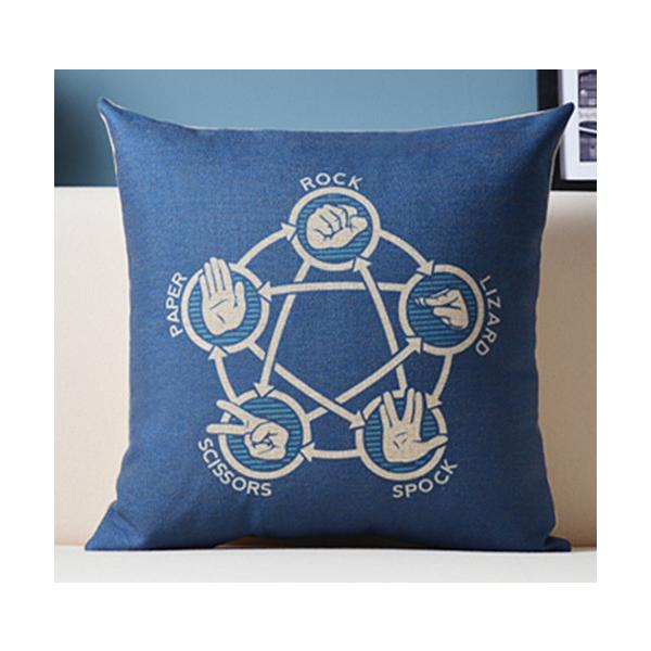 ■サイズ　45×45cm ■素材　ポリエステル■生産国：中国■ヌードクッションは別売りです。