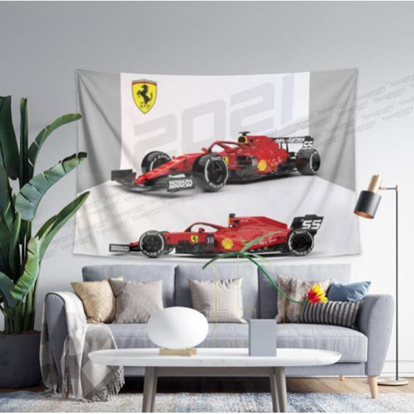 材質：ポリエステルサイズ：70x100cm (サイズオーダー可能です）。商品画像内のウォーターマーク（斜めの透かし文字）は実際の商品には表記されておりません。釘や画鋲を使用することで、容易に掛けられます。お部屋・ガレージ・お店・カフェ・店舗...