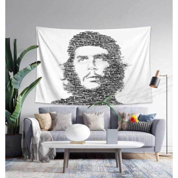 材質：ポリエステルサイズ：70x100cm (サイズオーダー可能です）。商品画像内のウォーターマーク（斜めの透かし文字）は実際の商品には表記されておりません。釘や画鋲を使用することで、容易に掛けられます。お部屋・ガレージ・お店・カフェ・店舗...