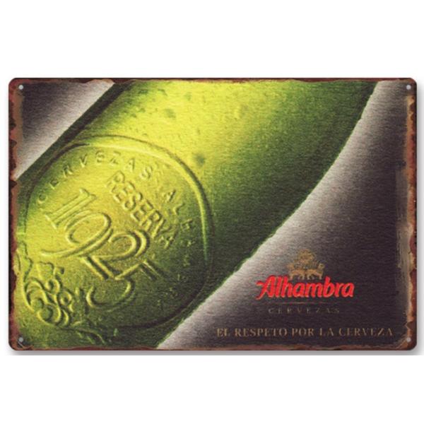 アメリカの広告看板等のデザインをブリキで復刻させた、レトロな雰囲気たっぷりのサインプレートです(^^♪インテリアおしゃれ雑貨として大人気のアメリカンサインボードです。お部屋・ガレージ・お店・カフェ・店舗インテリアのイメージ作りやイメージアッ...