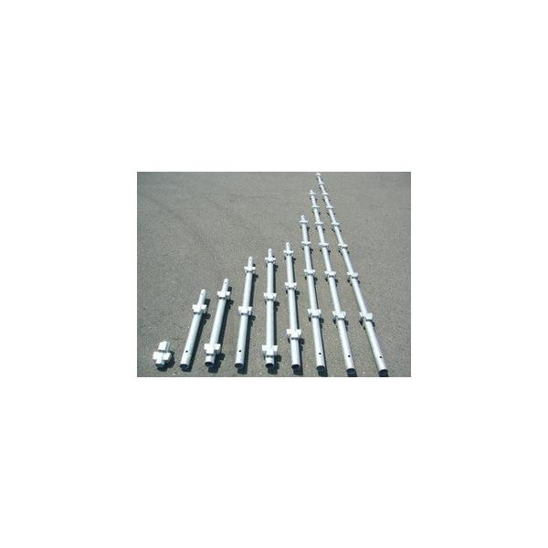 【定価】￥7,800【重量】7.1kg　Φ48.6ｘ1900mm　コマピッチ　475mm 　仮設工業会認定品