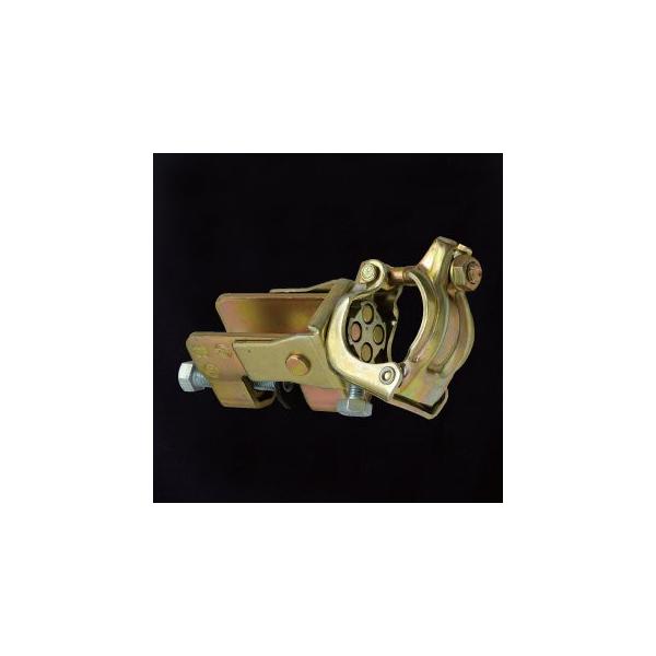 【規格】固定・水平・垂直・自在・Φ48.6×Φ42.7兼用【1箱入数】20個【単重】1.12ｋｇ仮設工業会認定・鉄骨六役品これ一つで、固定、自在の機能が実現！ボルト先端に座丸を装着しており、振動等の緩みに強くなっています。※新品ですが箱の色...