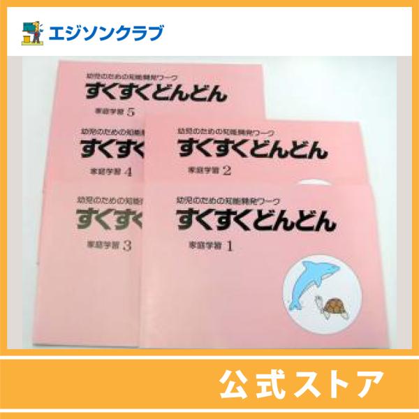 幼児の知能開発に必要とされる６つの分野（言語、図形、数・量、記憶、常識、その他）を段階的、系統的に学習できるように構成しました。