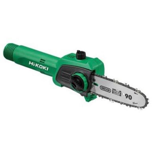 ポールに取り付けると、ポールソーとして使用できます。