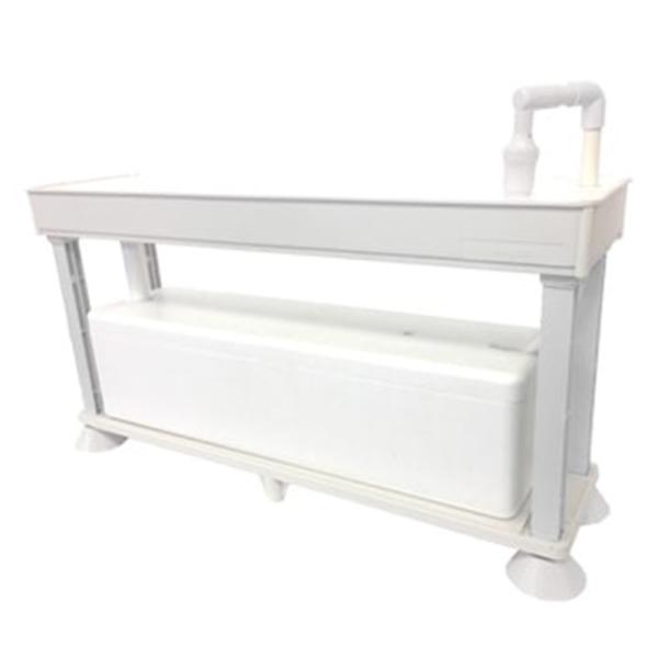 2段スタンド式の葉菜用ホームハイポニカ