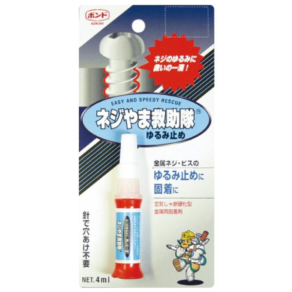 スピード固定 固定したネジを必要時にはずせるので安心