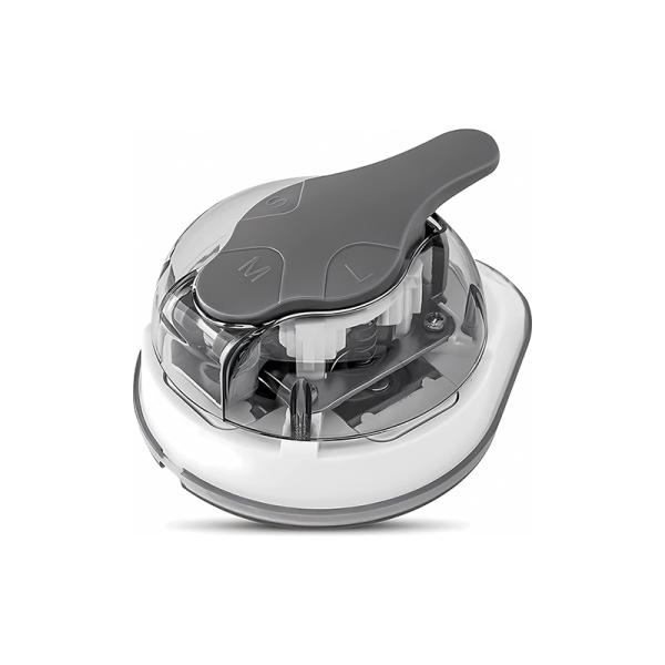 パンチ感覚で簡単きれいに角を丸くすることができます