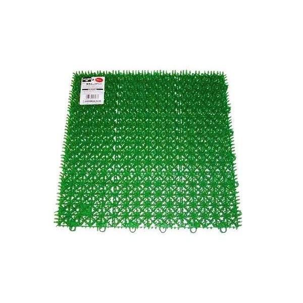 ジョイント人工芝　若草ユニット　E-V(ファイブ)　30×30　グリーン商品管理番号:4903180474776●サイズ:約30×30×2cm●材質:特殊ポリエチレン●カラー:グリーン