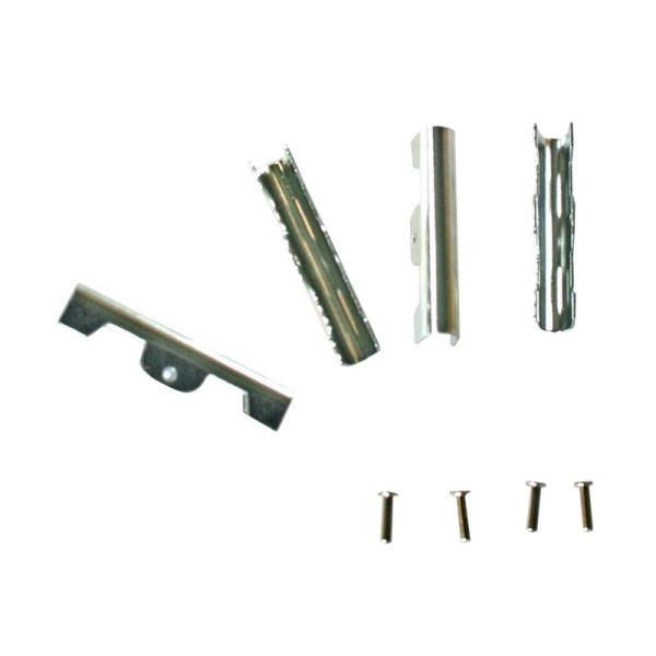 和気産業 あなたも傘職人 間接爪 小 親骨用 シルバー US-019 4903757278233 傘の骨が折れた場所、曲がった場所の交換部品。メール便での配送は当商品10個までに限ります。