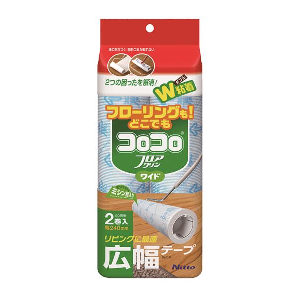 フローリングをはじめ、カーペット、畳、ビニル床など、どんな床でも使えるコロコロ