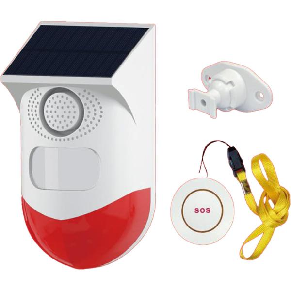 ワンボタンで隣人に緊急事態を通知