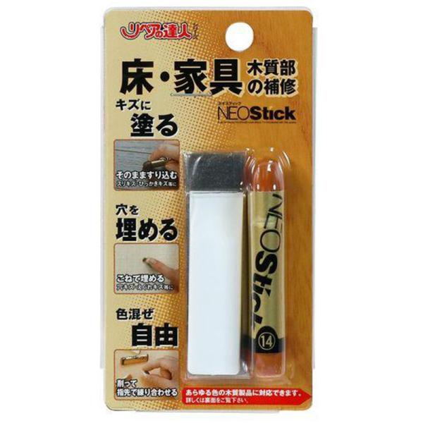 家具やフローリング、ドア、柱、建具など木製品のキズ補修に。