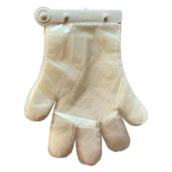 手を入れてカットするだけで、片手でも簡単に装着