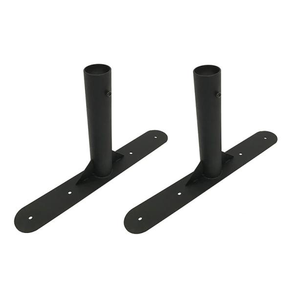 コンクリートに固定できるビスも付属 簡単設置