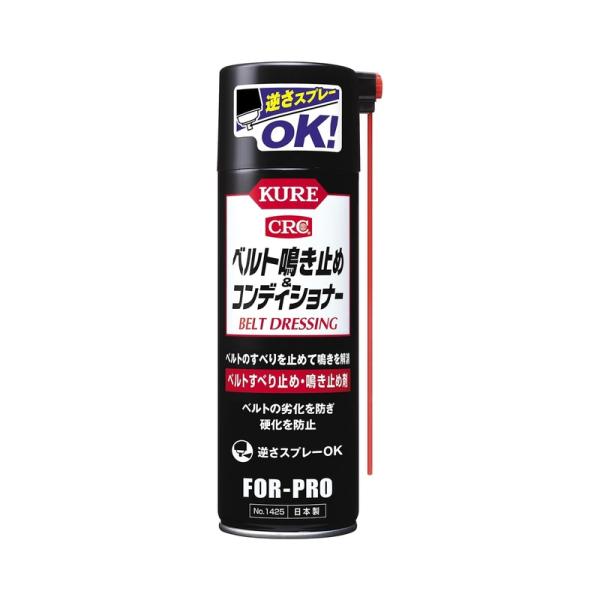 ゴムベルトの滑りを止めて鳴きを解消