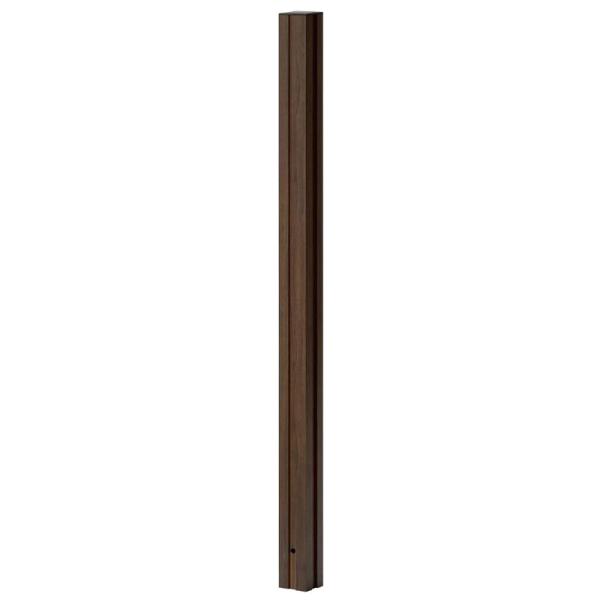 美WOODフェンスを取り付ける柱