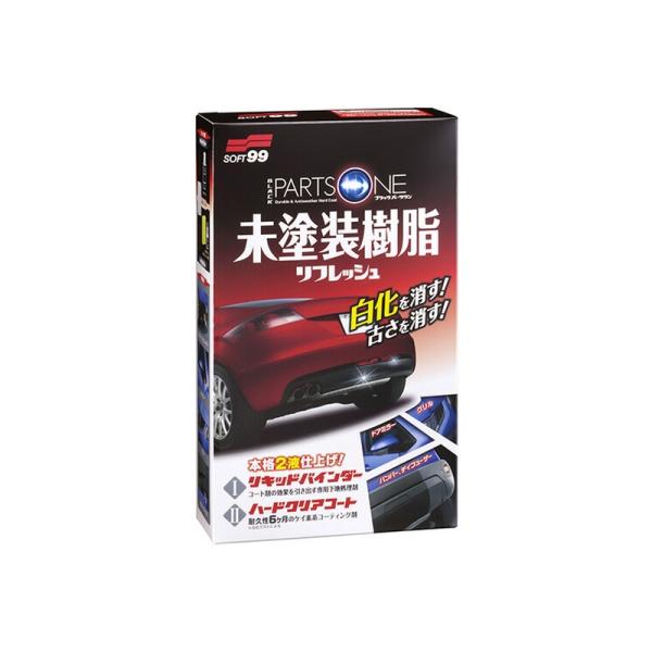 未塗装樹脂パーツ専用のクリーナー＆コート剤