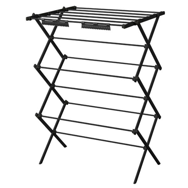 省スペースでたくさん干せる縦型形状