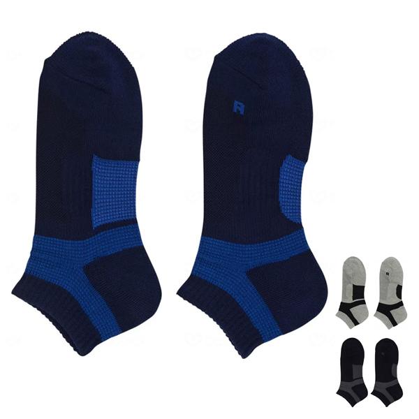 ・日常生活はもちろん、ハイキング、ランニング、ジムなどのスポーツシーンにもオススメ　動きやすく、履き心地のいいソックス・疲労により低下してくるアーチを押し上げサポート・丈夫なクッションパイルが運動時の衝撃を吸収・足首サポート機能アーチサポー...