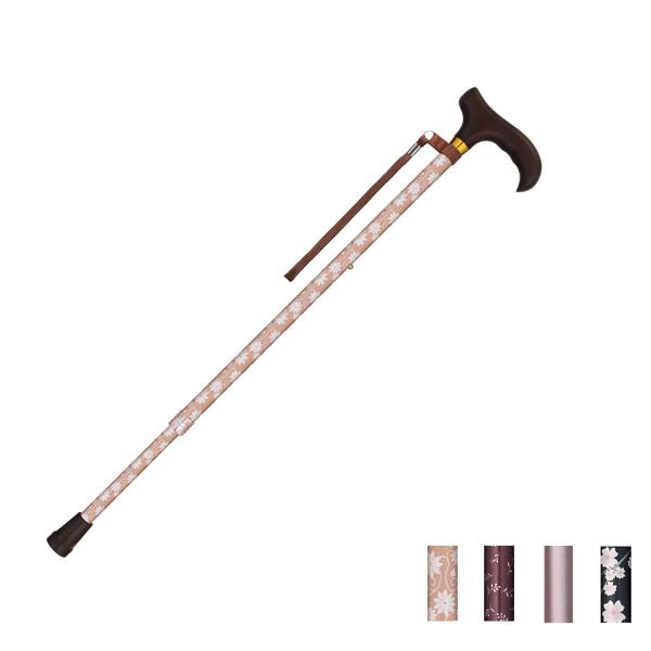 ・スタンダードカラーのリーズナブルなステッキ。・1本目に最適です。●サイズ／　長さ66.5〜89cm（10段階／2.5cm）　グリップ長さ：12.5cm　ゴムチップ底径：約2.8cm●パイプ径／上部：1.9cm、下部：1.6cm●重さ／24...