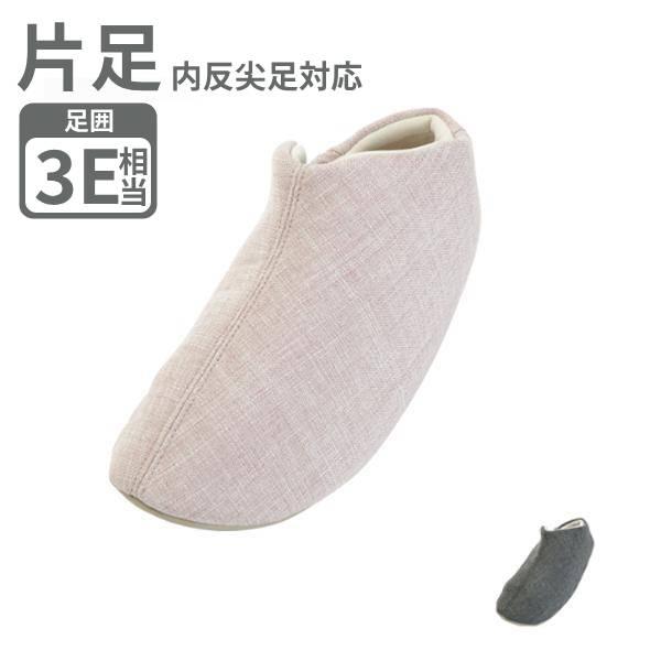 ●片足販売●サイズ／　S：20.5〜21.5cm　M：22.0〜23.0cm　L：23.5〜24.5cm●ワイズ／3E相当●重さ／70g（片足Lサイズ）●材質／　表：ポリエステル100％　内：ポリエステル100％　底：合成皮革●室内用●カラ...