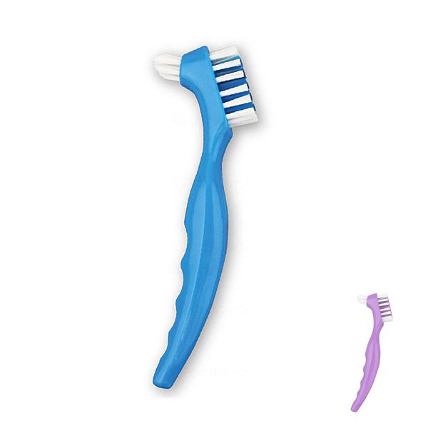 ●サイズ／幅5×奥行2.2×高さ15cm●植毛太さ／　広い面用：0.25mm　すき間用：0.3mm●重さ／約23g●材質／　柄：ポリプロピレン　ブラシ：ナイロン●耐熱温度：80℃●ブラシの硬さ／　広い面用：ふつう　すき間用：かため●生産国／...