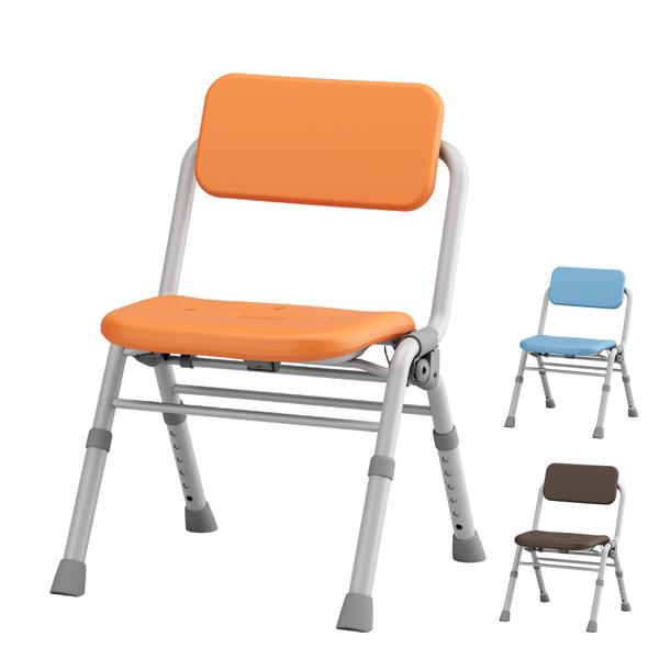 ・サッと、パッと、ユクリアAir。・軽量で負担を軽減、持ち運びらくらく！　強度はそのままで軽量化を実現 ！●サイズ／　幅45.5×奥行43〜53×高さ64.5〜74.5cm　折りたたみ時：奥行13×高さ74.5〜85.5cm　座面：幅36....