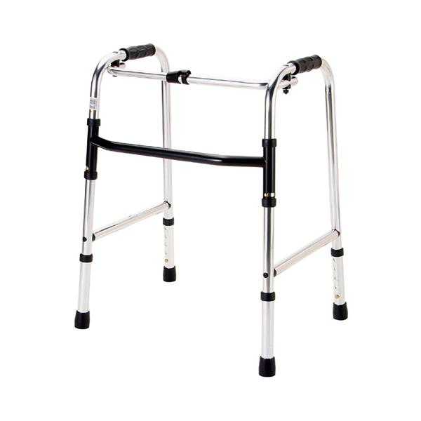 ●サイズ／　幅58×奥行44×高さ70〜80（5段階／2.5cm）cm　ハンドル内幅：44cm●重さ／2.2kg●材質／　フレーム：アルミ　グリップ：PVC　先ゴム：合成ゴム　その他樹脂部：PE●最大使用者体重／100kg●標準機能／折りた...