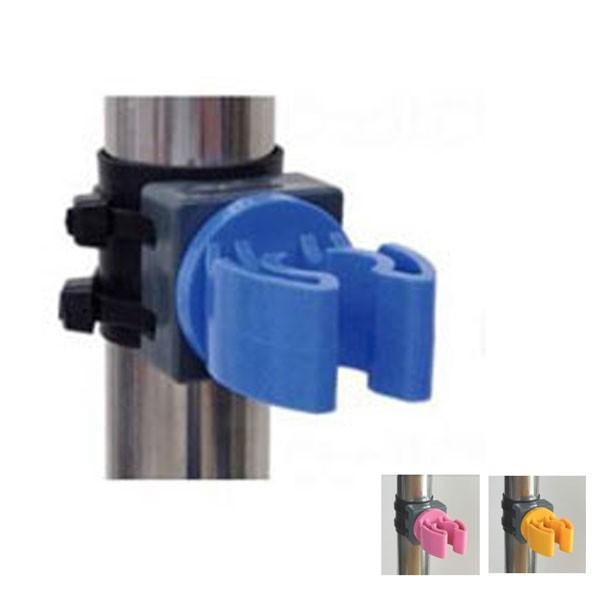 ●推奨杖径／φ16mm〜φ19mm ●付属結束バンド取付可能寸法／丸パイプ直径約20mm〜40mm●使用可能な結束バンド寸法／幅5mm以下、厚み1.5mm以下 ●材質／ポリプロピレン（取付ベース），エラストマー（フック）（プラスチック）、6...