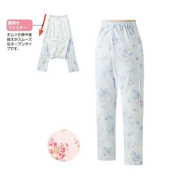 ・オムツ交換がしやすい腰開きパンツ。・オムツ交換や着替えがスムーズな腰開きファスナー。※適宜、画像のような柄の中から商品をお届けします。柄はお選びいただくことはできません。●素材／綿100％、スムース●生産国／日本●洗濯機可●腰開きファスナ...