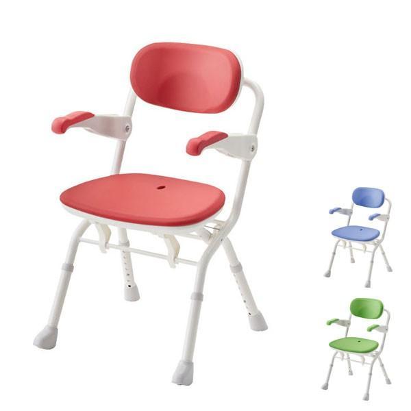 ●サイズ／幅46×奥行48〜53×高さ71〜83（7段階／2cm）cm折りたたみ時：奥行16×高さ83.5〜96.5cm座面：幅42×奥行33cm座面高：36〜48cm（7段階）肘掛内寸：37cm●重さ／4.8kg●材質／座面・背もたれ：P...