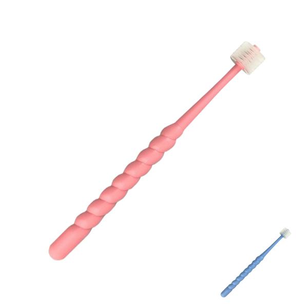 ●サイズ／　長さ17.5cm　ブラシ部：幅1.7cm●重さ／15g●材質／　柄：ポリプロピレン　ブラシ：ナイロン●ブラシ硬さ／やわらか●生産国／日本●カラー／ピンク、ブルー●メーカー品番／DPH-A2●メーカー名／STI-IR