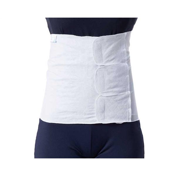 ・通気性のある薄手生地の術後伸縮腹帯。・セパレートタイプの留め部分により調整が自在。・両サイドの伸縮生地で様々な体形にフィット。・綿主体の素材でソフトな着け心地。　幅広のため、術後の患部をしっかり保護します。・使用方法　タグがあるほうが外側...