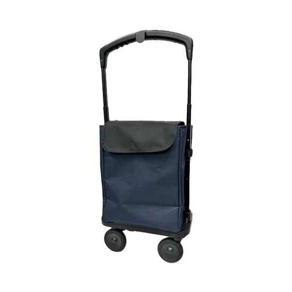 ●サイズ／　幅22×奥行約35×高さ約67〜81（3段階）cm　バッグ：幅29×奥行20×高さ36cm●車輪サイズ／約前輪9×後輪9cm●重さ／約2.3kg●材質／　フレーム：アルミ　バッグ：　（メッシュバッグ）ポリエステル　（外側）ポリエ...