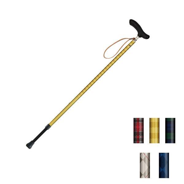 ●サイズ／長さ75〜90cm（7段階／2.5cm）グリップ長さ：12.5cmゴムチップ底径：3.0cm●パイプ径／上部：1.8cm、下部：1.6cm●重さ／245g●材質／グリップ：PP・エラストマーシャフト：アルミ●ネック形状／細型●生産...