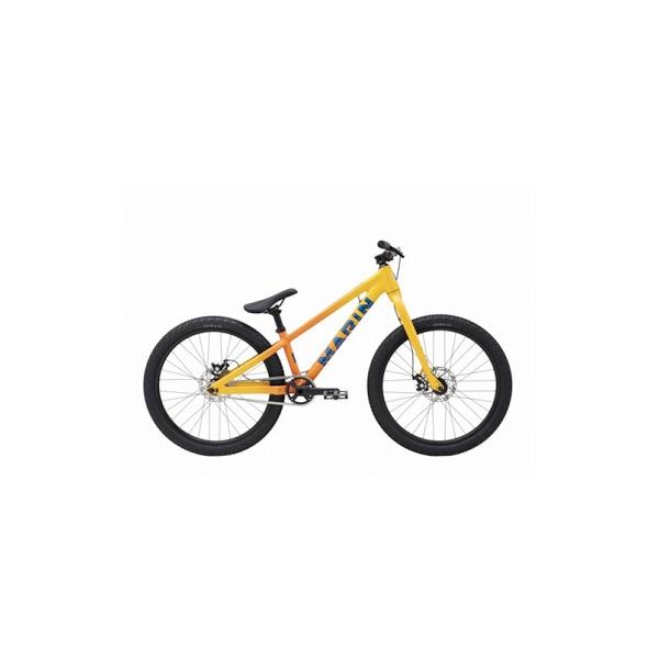パーフェクトな 24 inch ダートジャンプバイクカラー：イエローフェードサイズ：24　適応サイズ（あくまで目安です）140-160cmフレーム：アルミフォーク：クロモリブレーキ：Tektro CL-330TS Alloyクランク：Mar...
