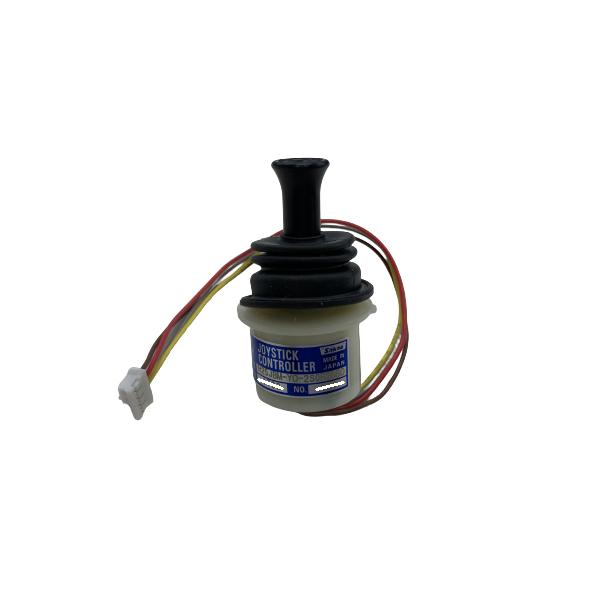 栄通信工業株式会社製の精密ポテンショメータ、ジョイスティックコントローラ、各種制御用の部品です。品名：H25JBM-YO-2S0R2GBD仕様は下記のサイトを参照してください。https://sakae-tsushin.co.jp/pdf/...