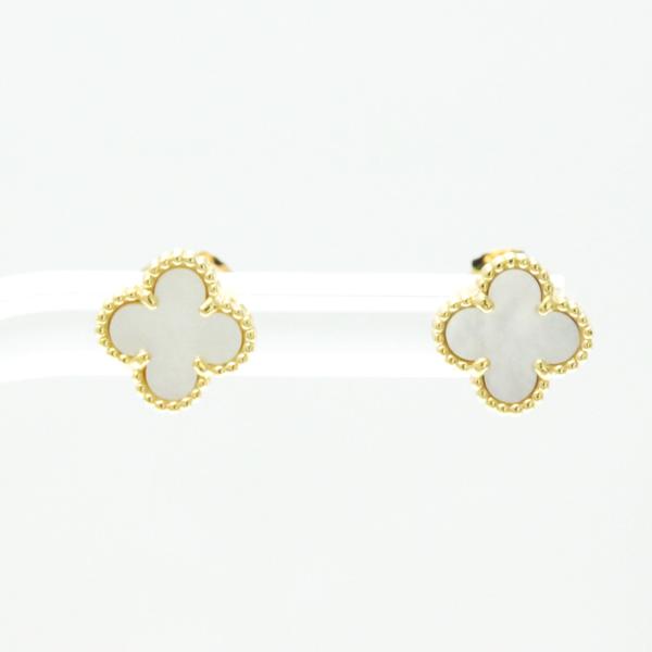 ヴァン・クリーフ＆アーペル(Van Cleef &amp; Arpels) スウィートアルハンブラ VCARA44800 シェル K18イエローゴールド(K18YG) スタッドピアス ゴールド 基本情報 [ブランド名]: ヴァン・クリーフ＆...