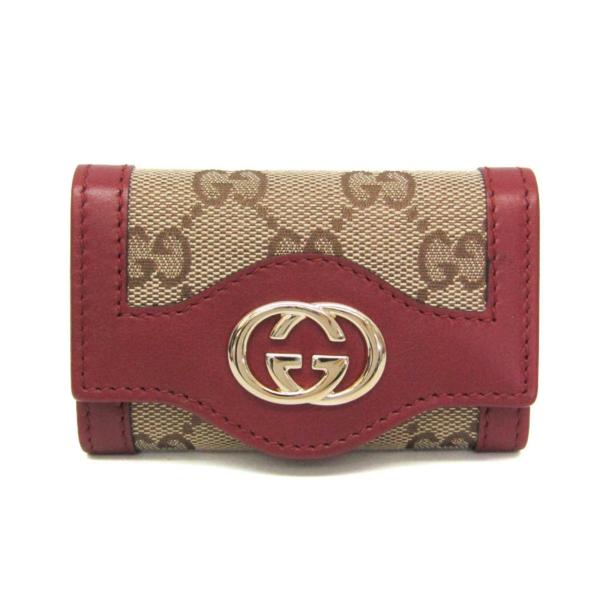 グッチ(Gucci) インターロッキングG 282432 レディース,メンズ GGキャンバス レザー キーケース ベージュ,レッドブラウン 基本情報 [ブランド名]: グッチ(Gucci) [モデル]: インターロッキングG 282432 ...