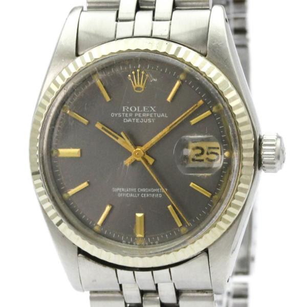 ロレックス (ROLEX) デイトジャスト 1601 ホワイトゴールド ステンレススチール 自動巻き メンズ 時計 基本情報 [ブランド名]: ロレックス(Rolex) [モデル]: 1601 [ライン名]: デイトジャスト  デザイン [...