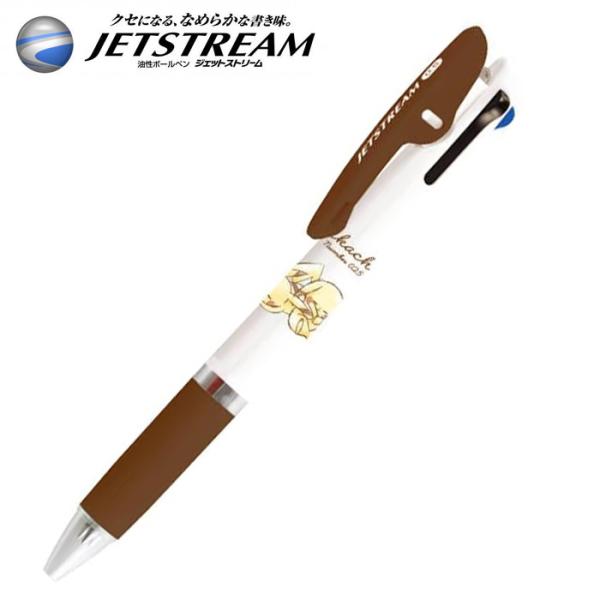 くっきりと濃い描線、優れた速乾性、インクの直流と逆流を防止、書きやすさ・使いやすさが抜群、ジェットストリームとキャラクターのコラボ！【サイズ】横1.2cm×14.2cm【素材】PC　【生産国】日本【芯先】0.5mm【インク色】ブラック・レッ...