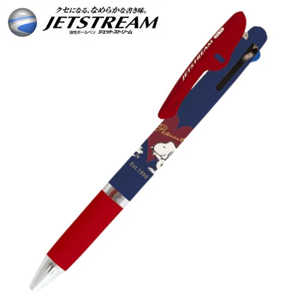 くっきりと濃い描線、優れた速乾性、インクの直流と逆流を防止、書きやすさ・使いやすさが抜群、ジェットストリームとキャラクターのコラボ！【サイズ】横1.2cm×14.2cm【素材】PC　【生産国】日本【芯先】0.5mm【インク色】ブラック・レッ...
