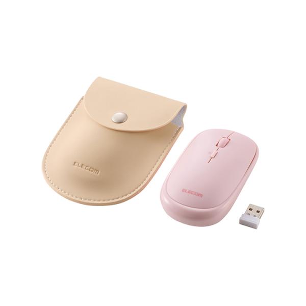 厚さ28mmの薄型設計でカバンに入れて持ち運びしやすい! ソフトレザー製収納ポーチが付属したワイヤレスモバイルマウス“Slint(スリント)”。関連キーワード：エレコムダイレクトショップ エレコムダイレクト エレコム elecom