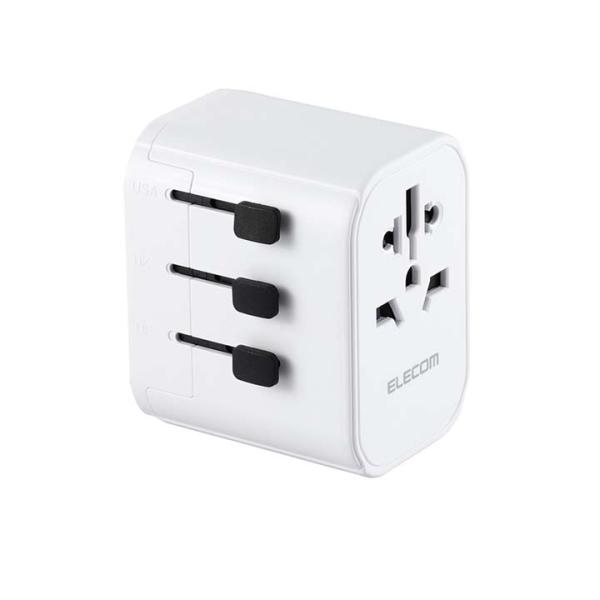 海外旅行中の充電がスムーズに!USB Type-C(TM)・USB-Aポート搭載のマルチ変換アダプターです。日本の電気製品を海外でも使用できます。 ※本製品に電圧の変換機能はありません。関連キーワード：エレコムダイレクトショップ エレコムダ...