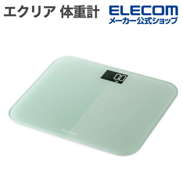 毎日の使いやすさにこだわったデザイン。 見やすい液晶画面で、場所をとらないスリム&amp;コンパクト設計のエクリア 体重計。関連キーワード：エレコムダイレクトショップ エレコムダイレクト エレコム elecom